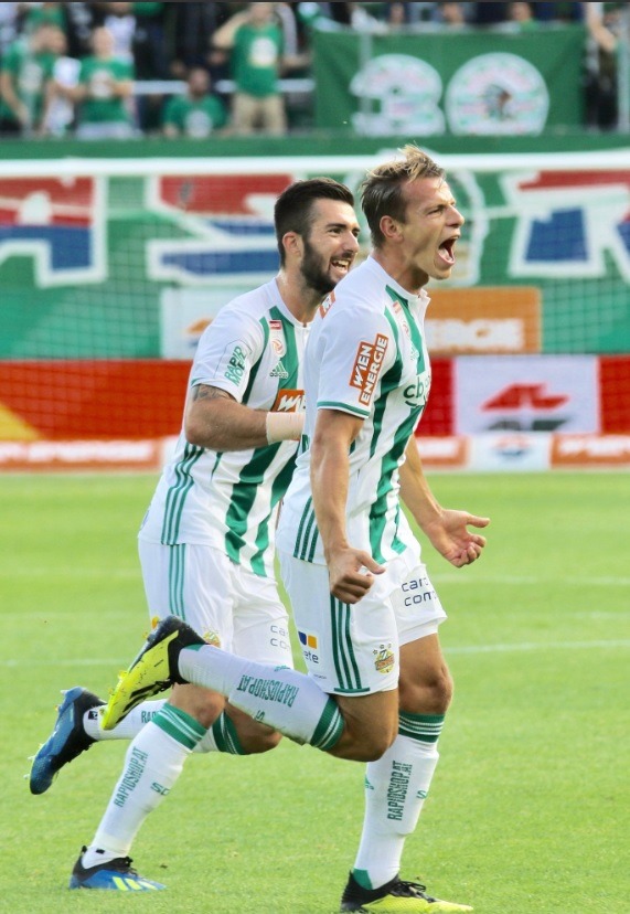 Victorie pentru Rapid Viena în campionat, înaintea meciului cu FCSB